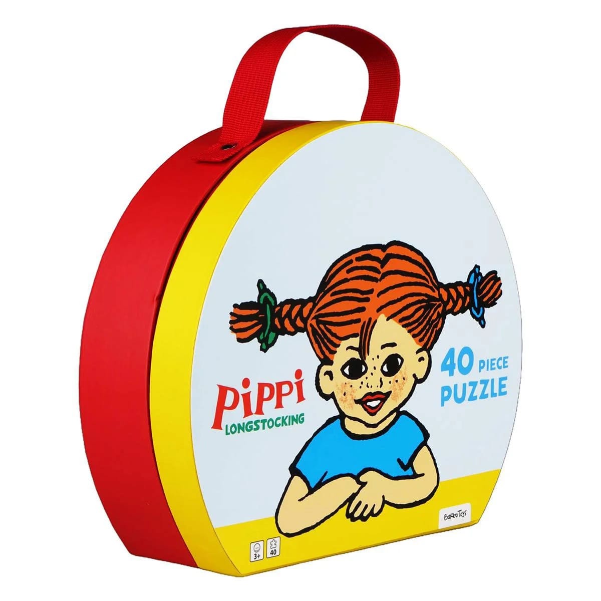 Pippi Resväska med Pussel 40 bitar - Pippi - Leksaksaffären ...